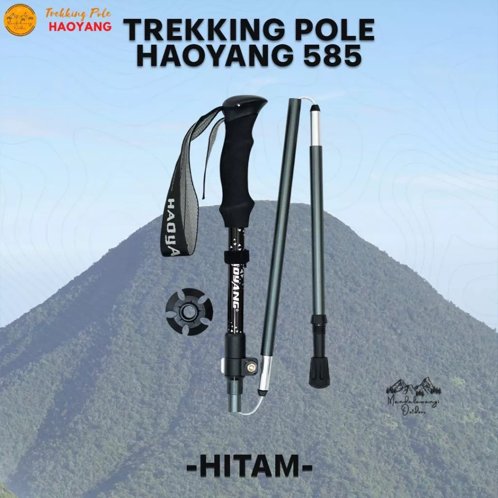 Jual Trekking pole lipat - tongkat trekking Folding Hiking Stick ...