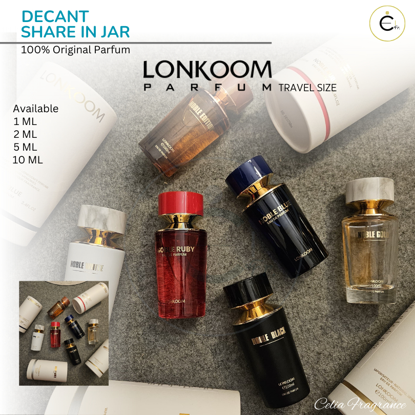 Jual LONKOOM NOBLE Decant (Share in Jar) – Travel Size LONKOOM NOBLE ...