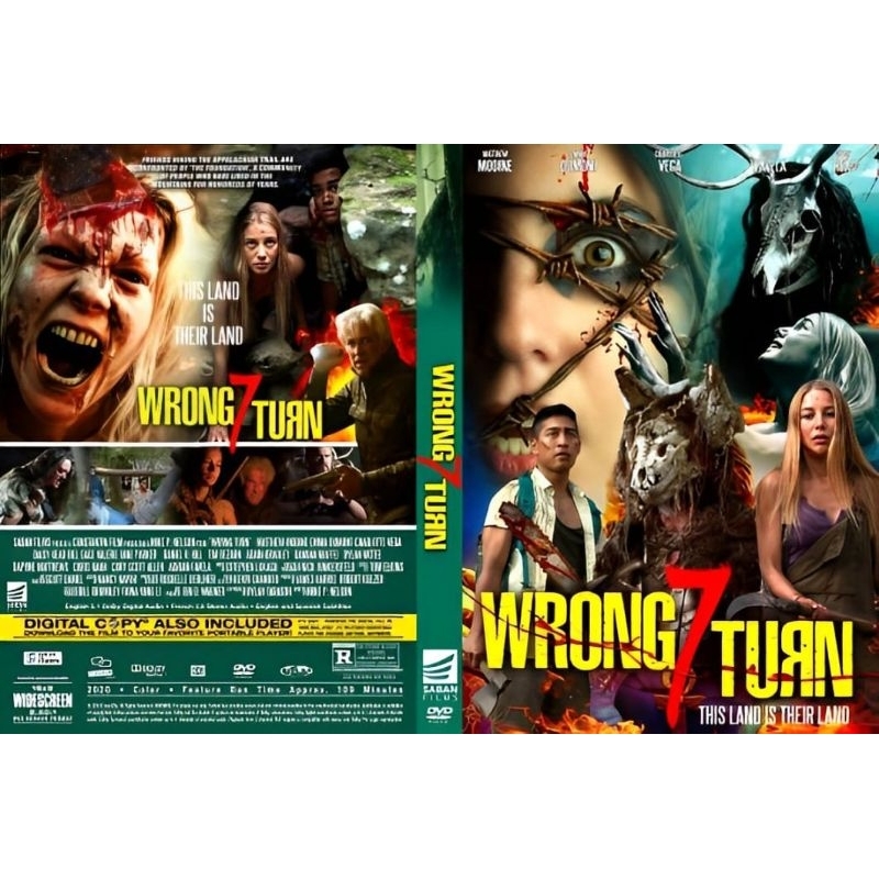 Jual KASET DVD WRONG TURN 7 TERBARU-LENGKAP PAKAI BOX | Shopee Indonesia