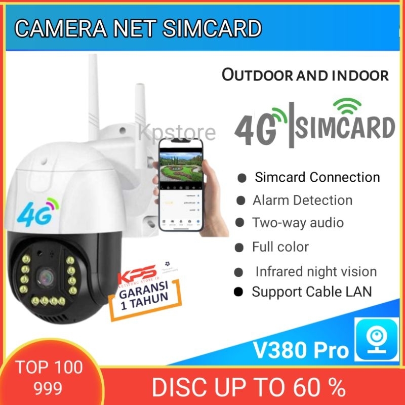 Jual CCTV SIM CARD 4G V380 U23 PANTAU JARAK JAUH WATERPROOF | MENGGUNAKAN KARTU SIM DAN PAKET ...