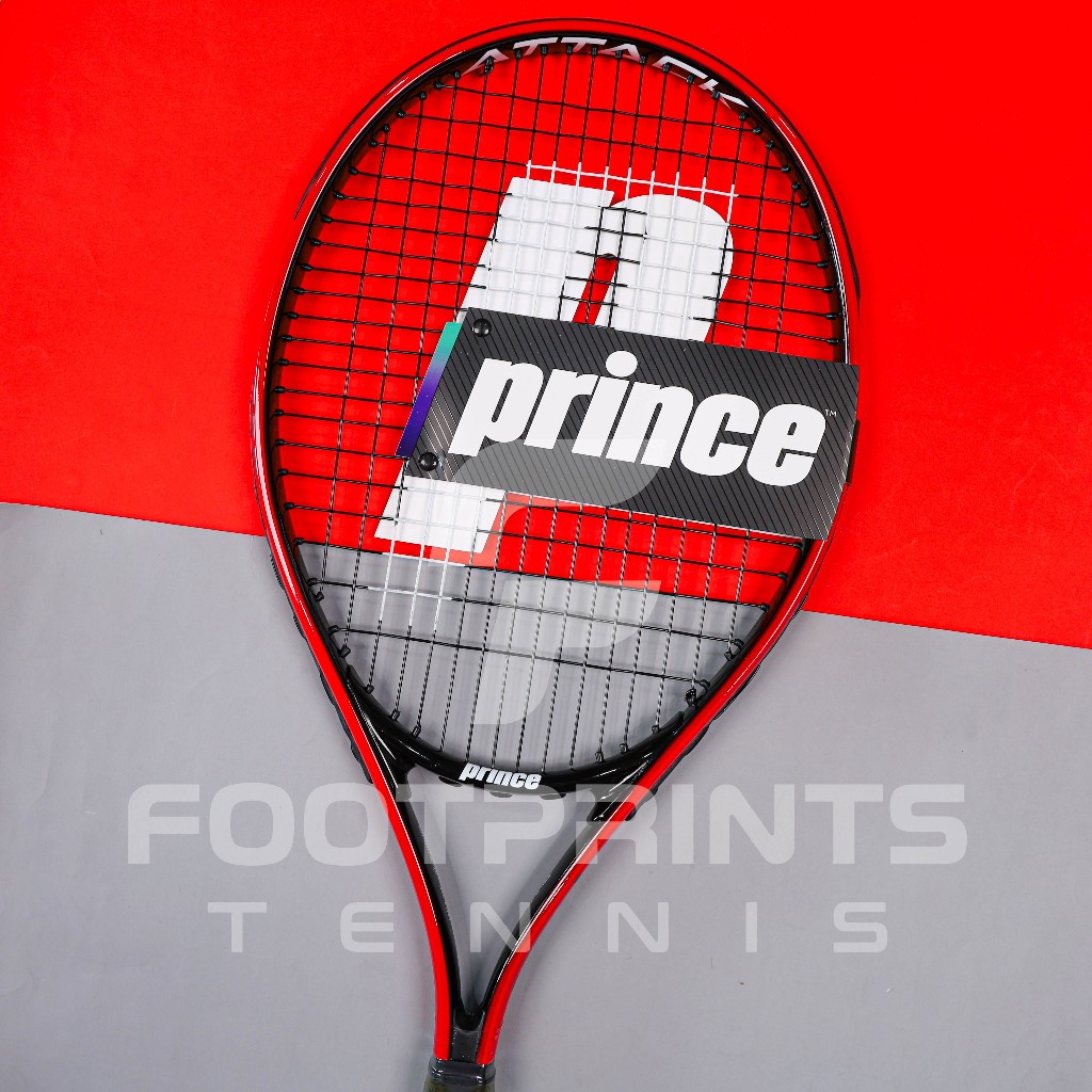 Jual Raket Tenis Prince 18 Attack 27 Red Tennis Racket 278 gr Original ...