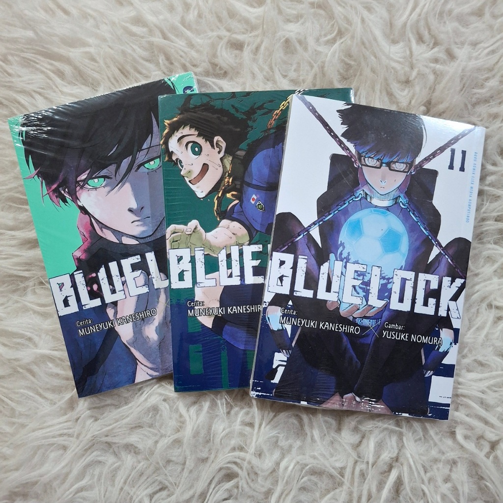 Jual [SEGEL] KOMIK BLUE LOCK VOL. 6 10 11 (YUSUKE NOMURA) - ELEX | Shopee Indonesia
