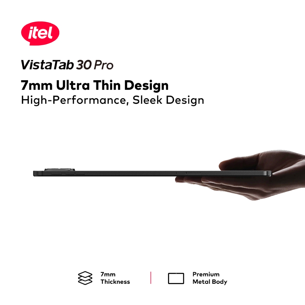 Jual itel VistaTab 30 Pro 8/256GB - Super thin 7mm - 13" FHD+ high ...
