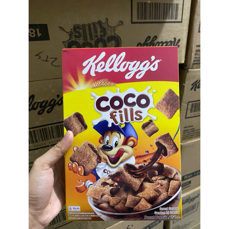 Jual Kelloggs Coco Fills Sereal Gandum isi Cokelat 150gr | Shopee Indonesia