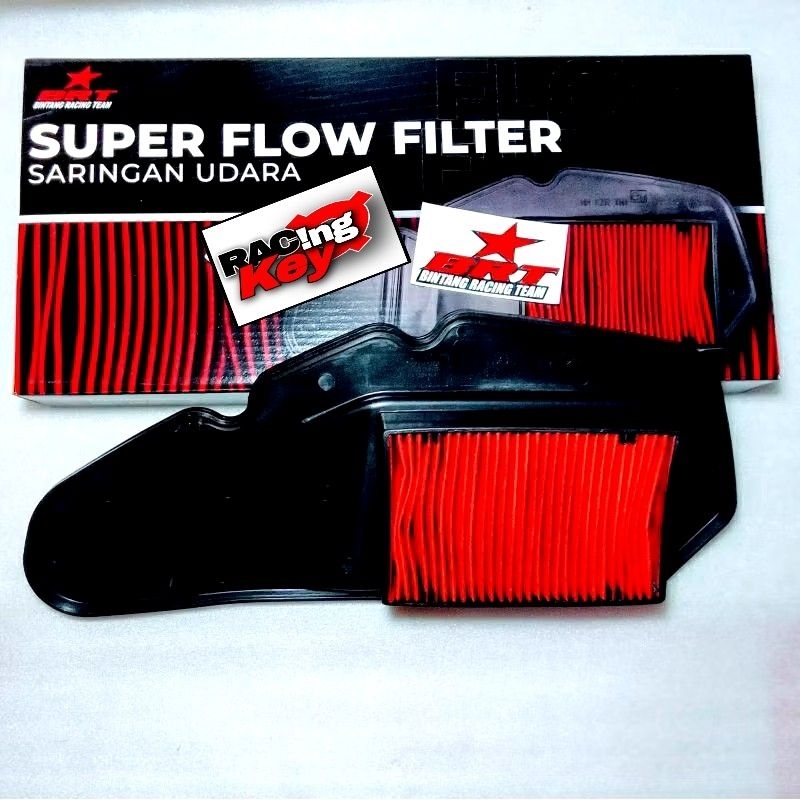 Jual Saringan Super Flow Filter Udara BRT Vario 125 KZR PNP Vario 125 ...
