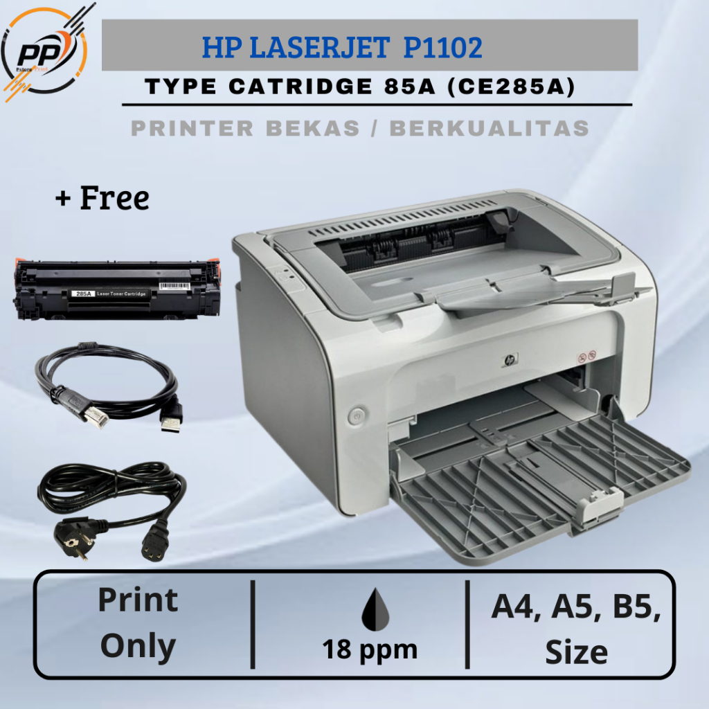 Jual Ready Printer HP LaserJet P1102 1102 Murah Berkualitas Siap Pakai ...