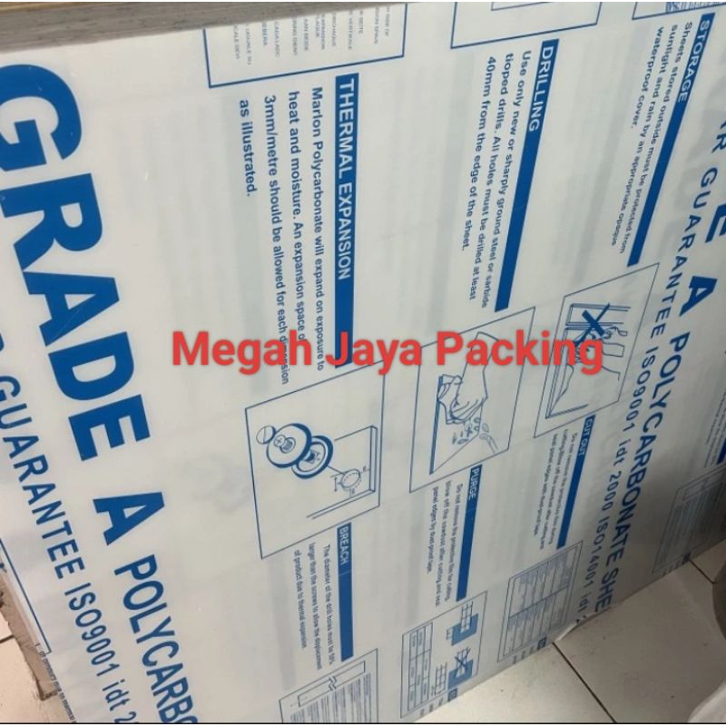 Jual Polycarbonate Sheet Clear / Lembaran Polycarbonate Bening 4mm 122cm x 244cm | Shopee Indonesia