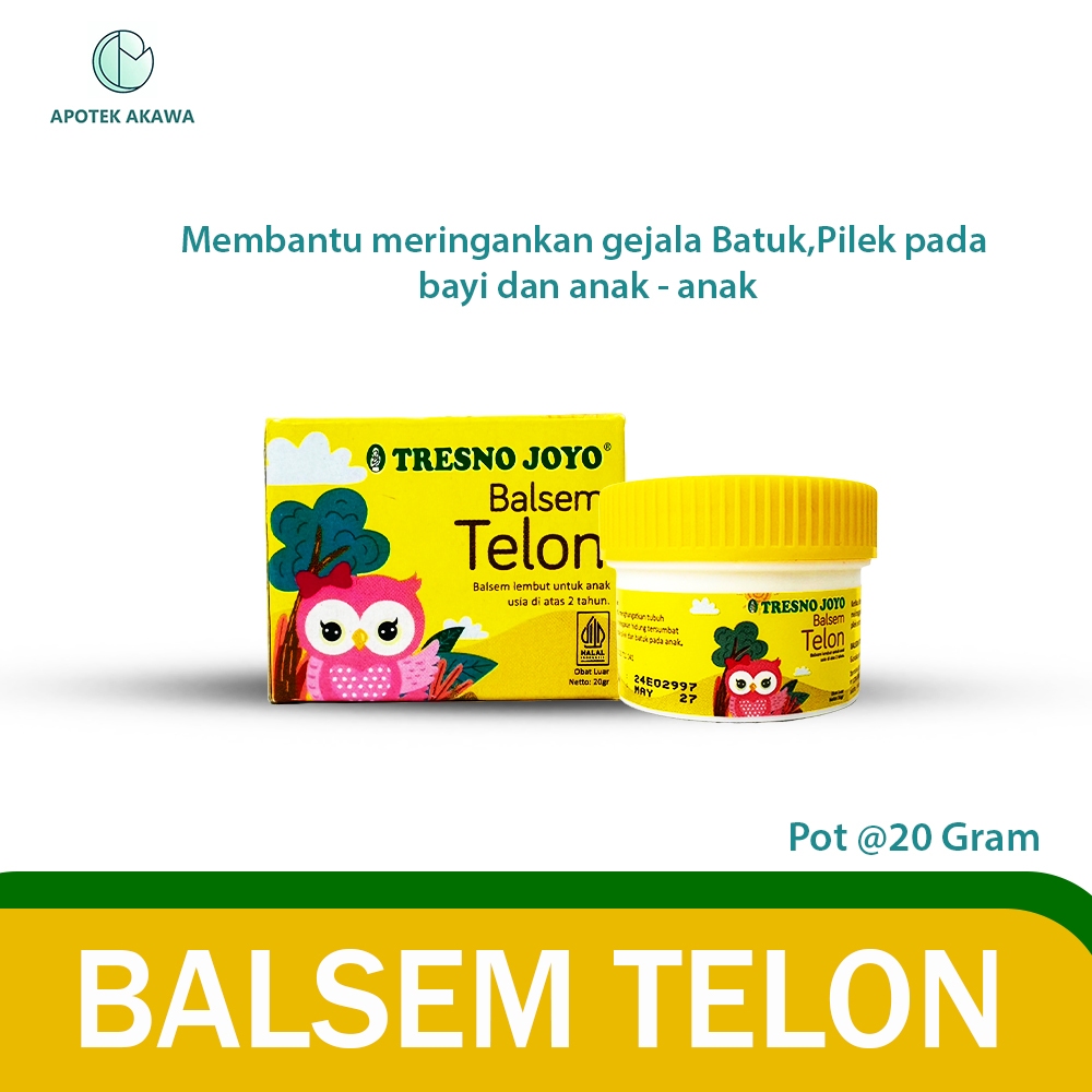 Jual Tresno Joyo Balsem Telon 20 Gram / Balsem Telon Tresno Joyo ...