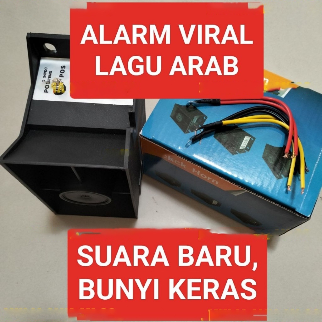Jual Alarm Mundur 3Suara Nada DISCO ARABICAN TERBARU 12/24V Alarm ...