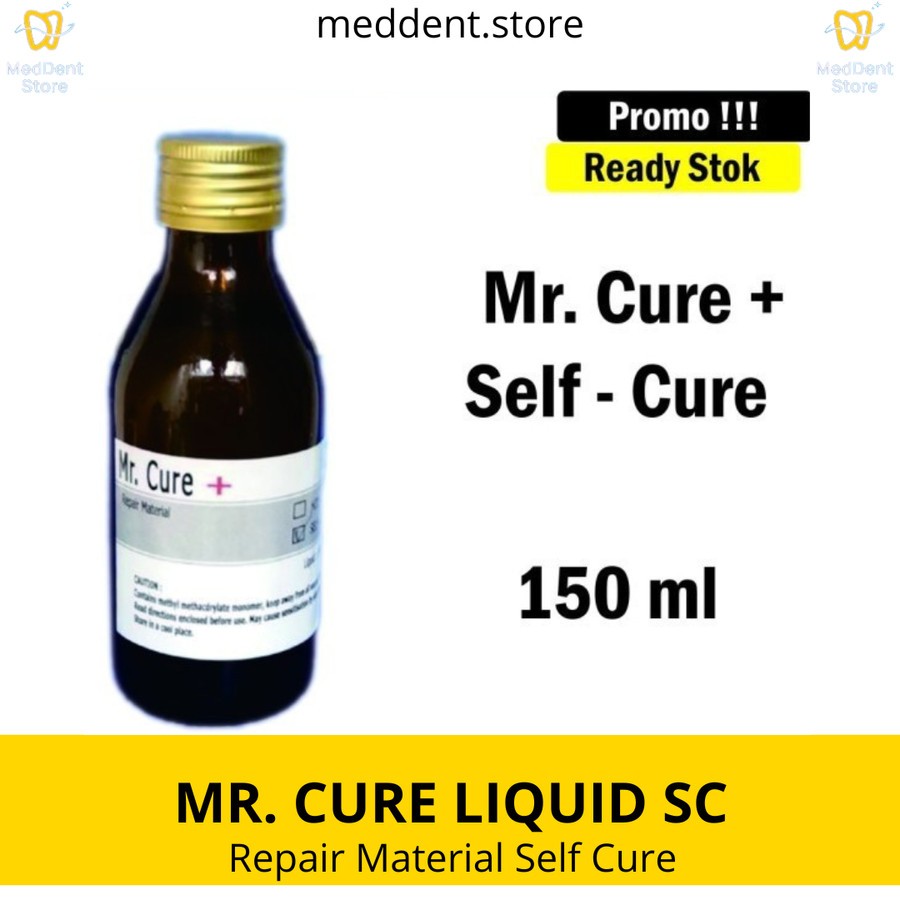 Jual Mr.Cure Liquid Self Curing 150ml / Mr.Cure Minyak Otomatis Acrylic ...