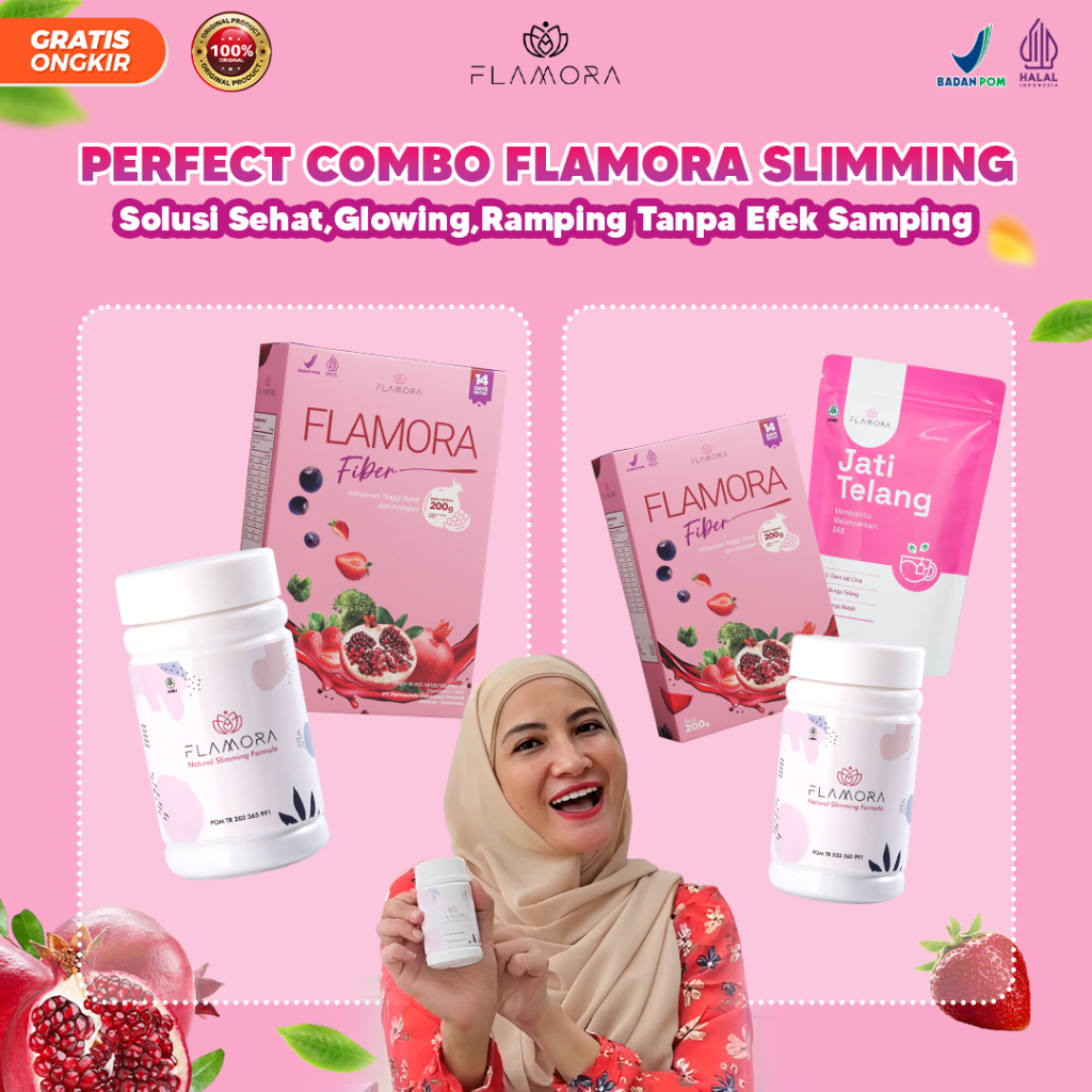 Jual FLAMORA FIBER Menutrisi Tubuh Memperbaiki Sistem Pencernaan dan ...