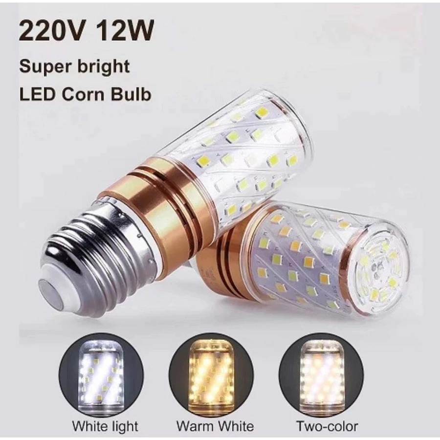 Jual Lampu Candle LED 12w LAMPU LED 3 WARNA CAHAYA(PUTIH, KUNING ...