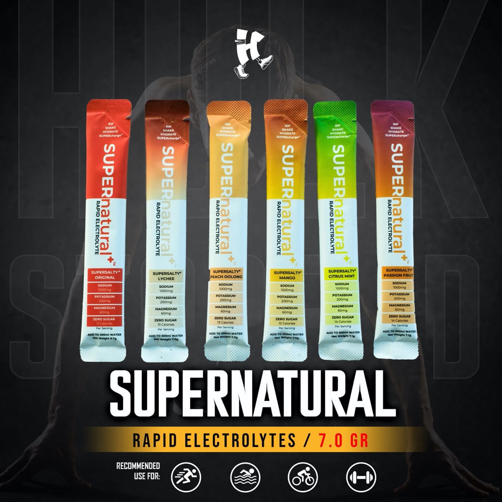 Jual SUPERNATURAL PLUS - SUPERsalty Electrolyte - Per Sachet (Energy ...