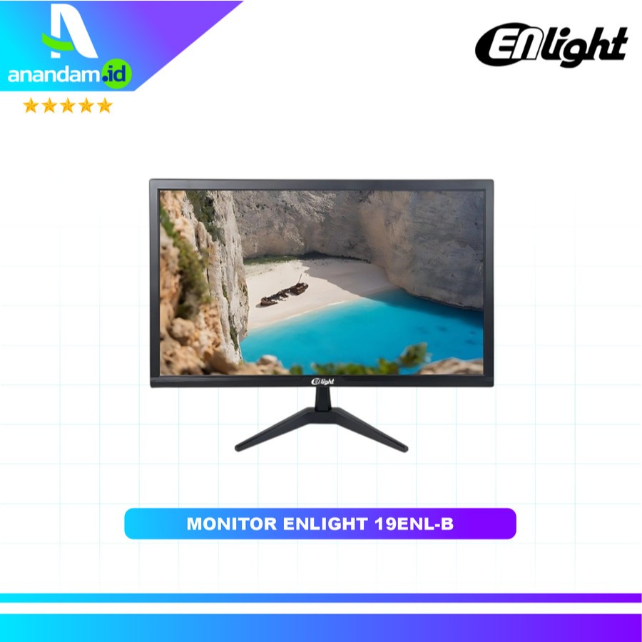 Jual LED ENLIGHT 19ENL-B 19" FHD 75Hz 5ms VGA HDMI Monitor | Shopee ...