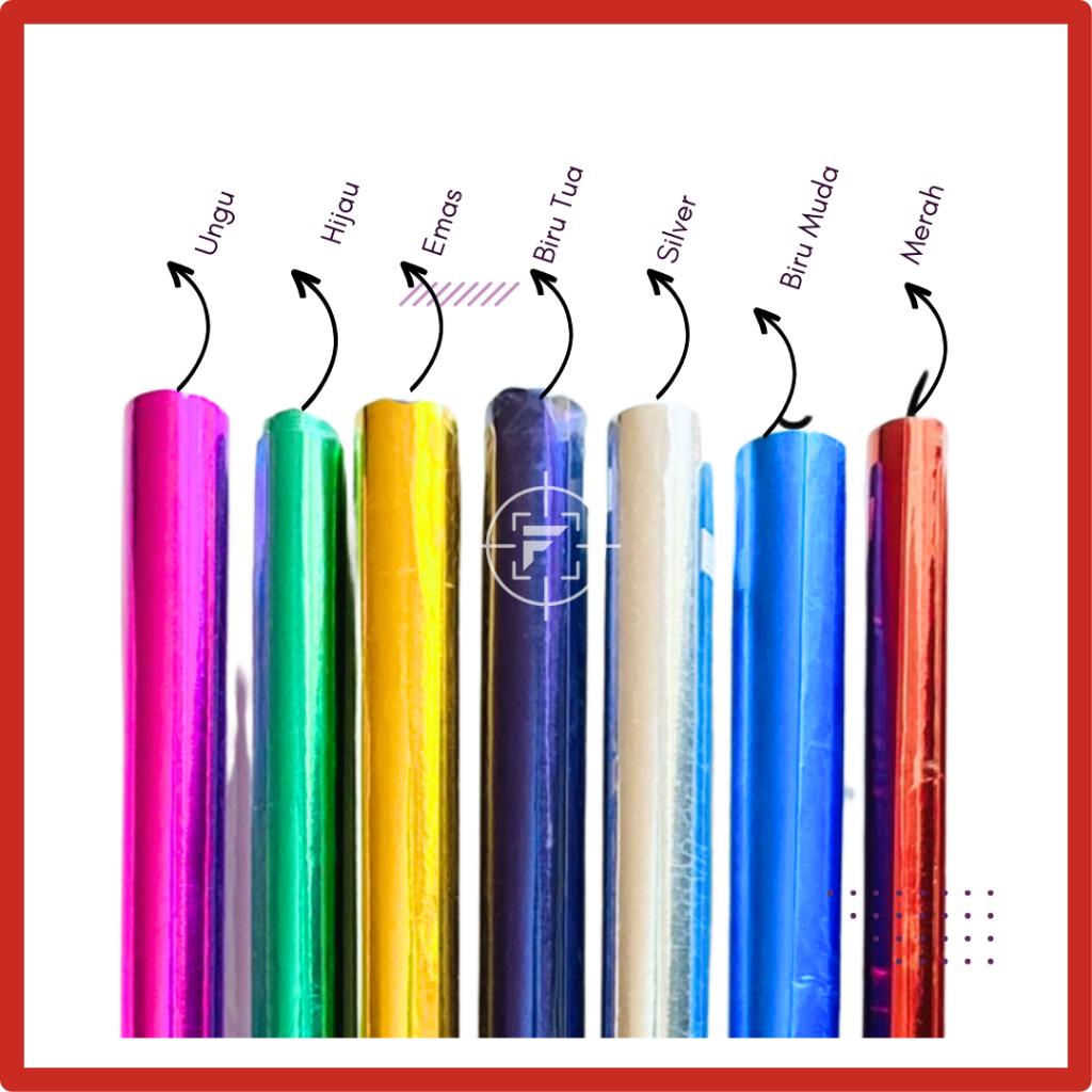 Jual KERTAS HERMAS/ KERTAS METALIK / KERTAS KILAP / KERTAS EMAS ...