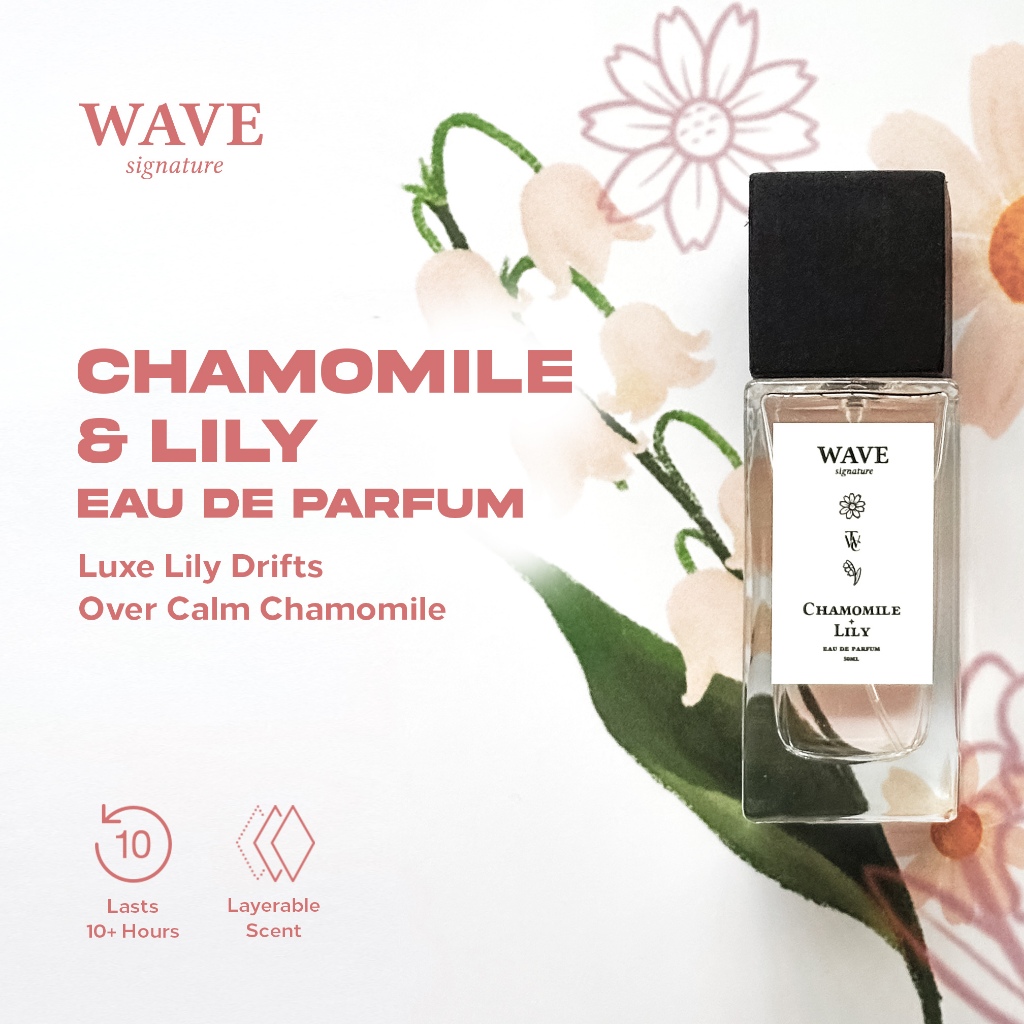 Jual Wave Signature - Chamomile + Lily | Eau De Parfum - The Wave ...