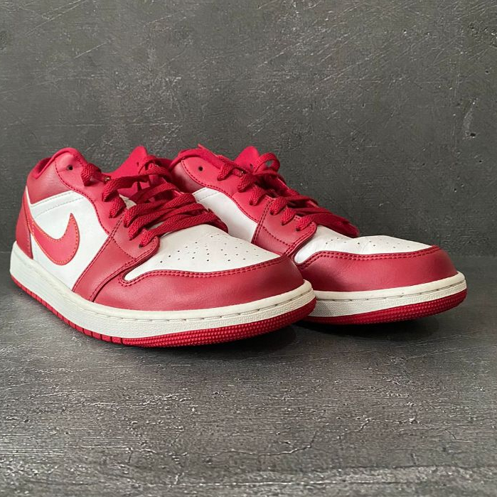 Jual AJ 1 L0W CARDINAL RED | Shopee Indonesia