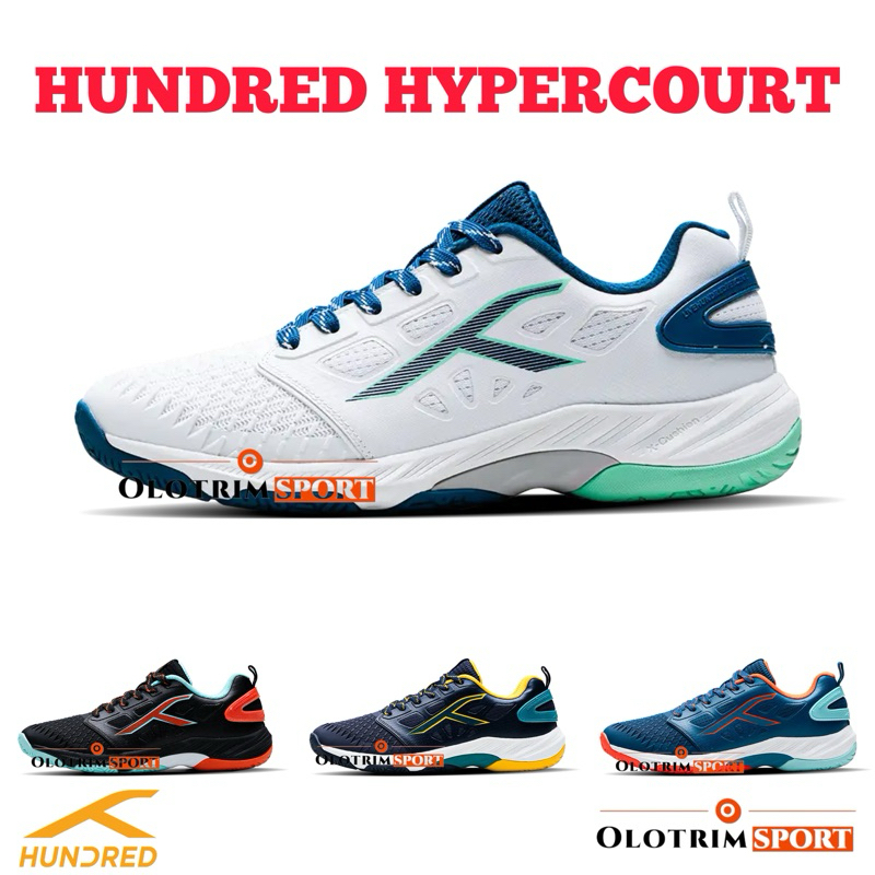 Jual Sepatu Badminton HUNDRED HYPERCOURT HYPER COURT Original | Shopee ...