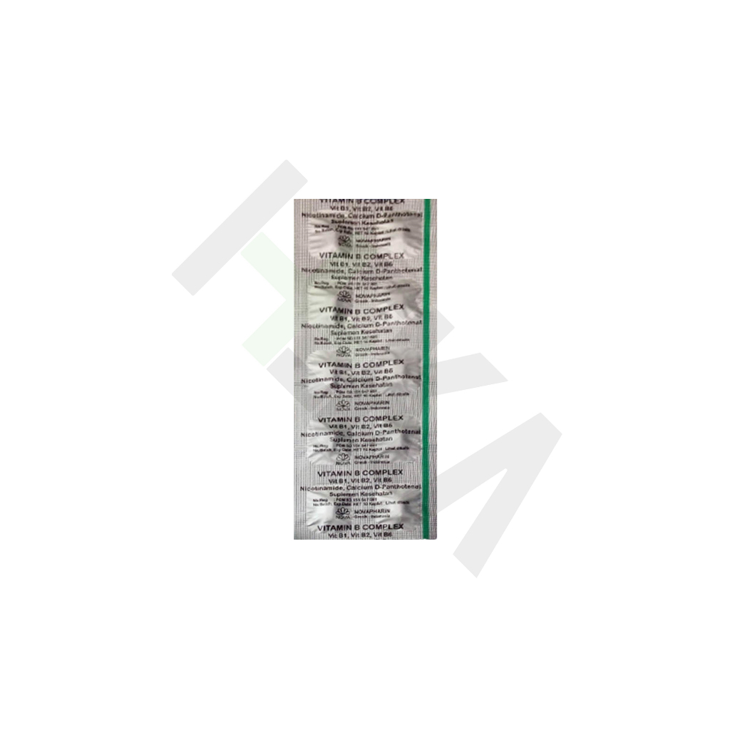 Jual Vitamin B Complex Novapharin Strip isi 10 Tablet [Tembalang] | Shopee Indonesia