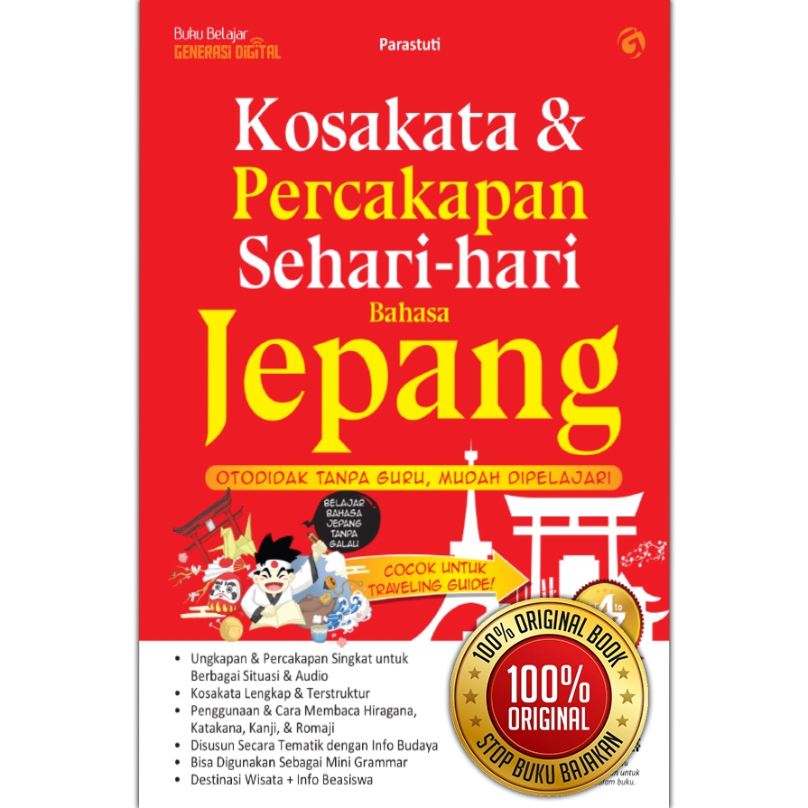 Jual Kamus Jepang - KOSAKATA PERCAKAPAN SEHARI-HARI BAHASA JEPANG [Original Penerbit] Buku ...