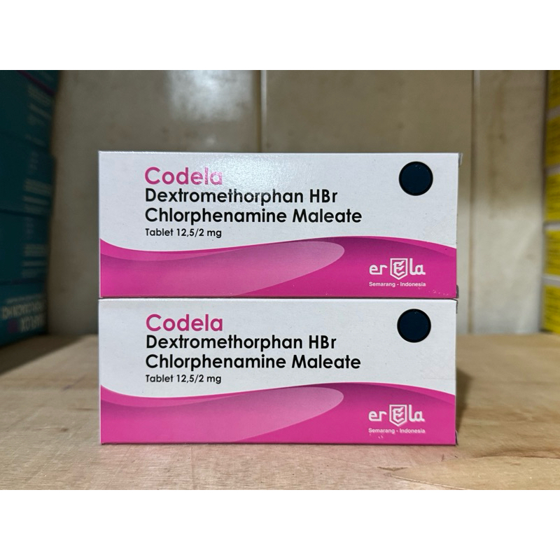 Jual CODELA ( 1 BOX = 10 STRIP = 100 TABLET ) | Shopee Indonesia