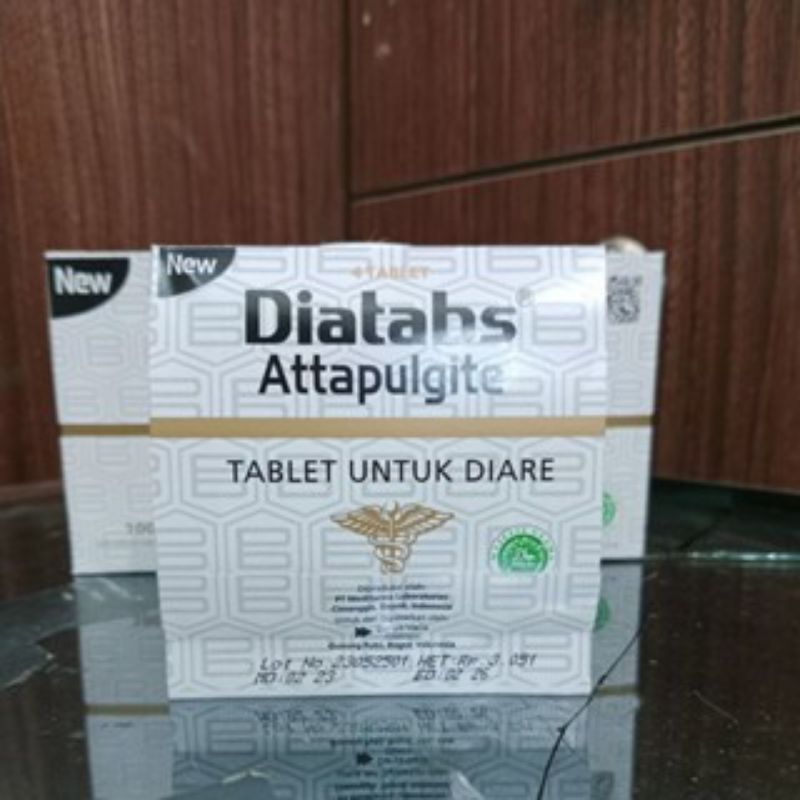 Jual New Diatabs - Tablet untuk diare (1 Strip / 4 Tablet) | Shopee ...