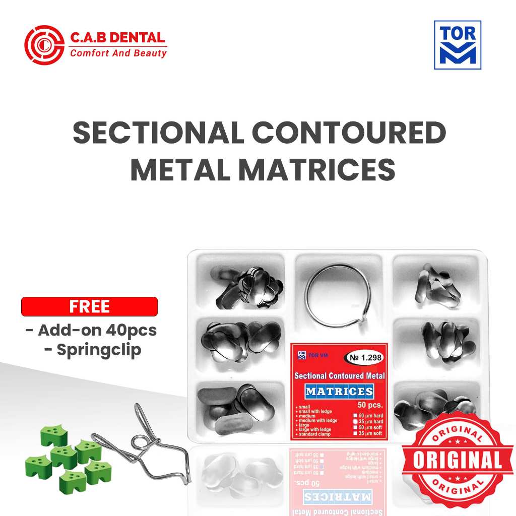 Jual TOR Metal Sectional Matric + Add On / Sectional Contoured Matrices ...