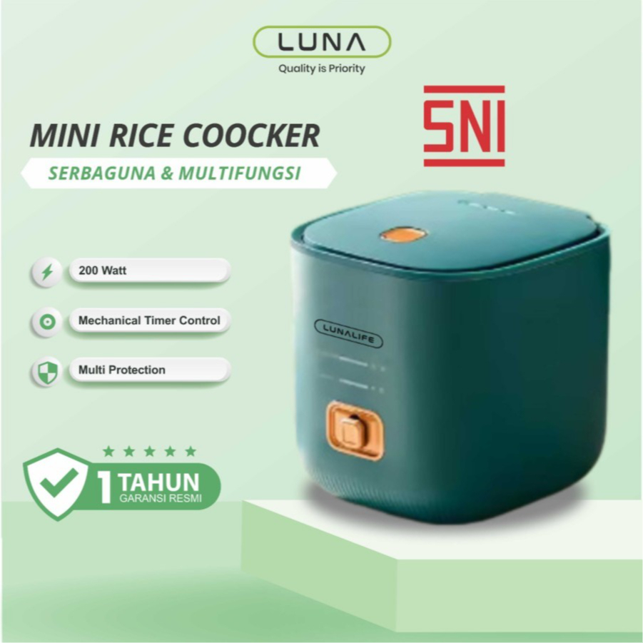 Jual PROMO LUNA LIFE Magicom Smart RiceCooker Portable 0,8L 200Watt ...