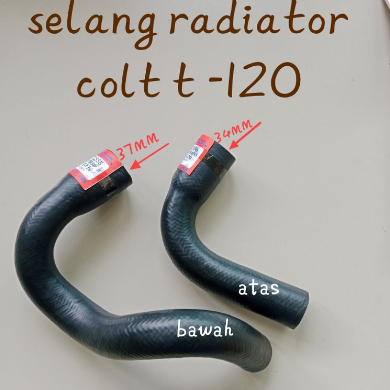 Jual SELANG RADIATOR COLT T -120 ATAS BAWAH | Shopee Indonesia