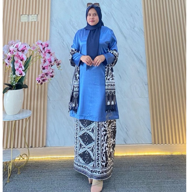 Jual Baju Kurung Basiba Silky | Shopee Indonesia