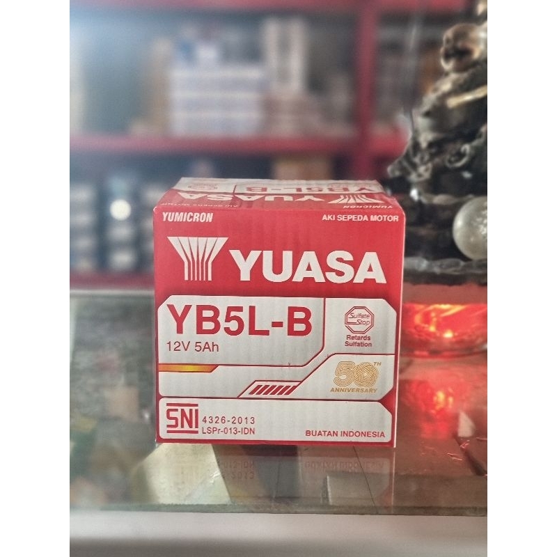 Jual Aki Yuasa YB5L-B | Shopee Indonesia