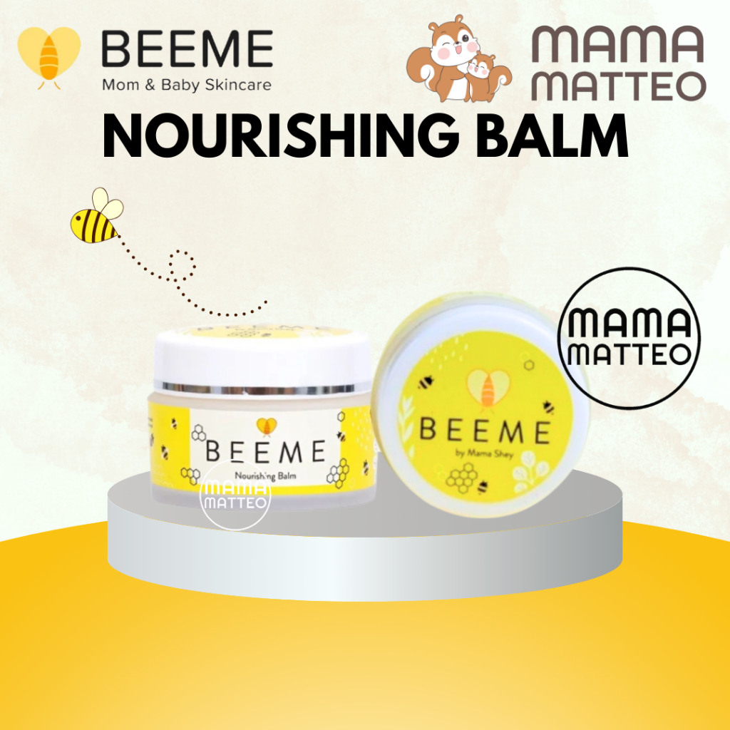 Jual BEEME Nourishing Balm 15gr / BEE ME Skincare Pelembab Kulit Ibu ...