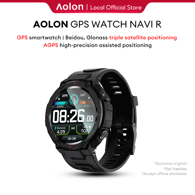Jual Aolon Navi R Smartwatch Original GPS triple satellite positioning ...