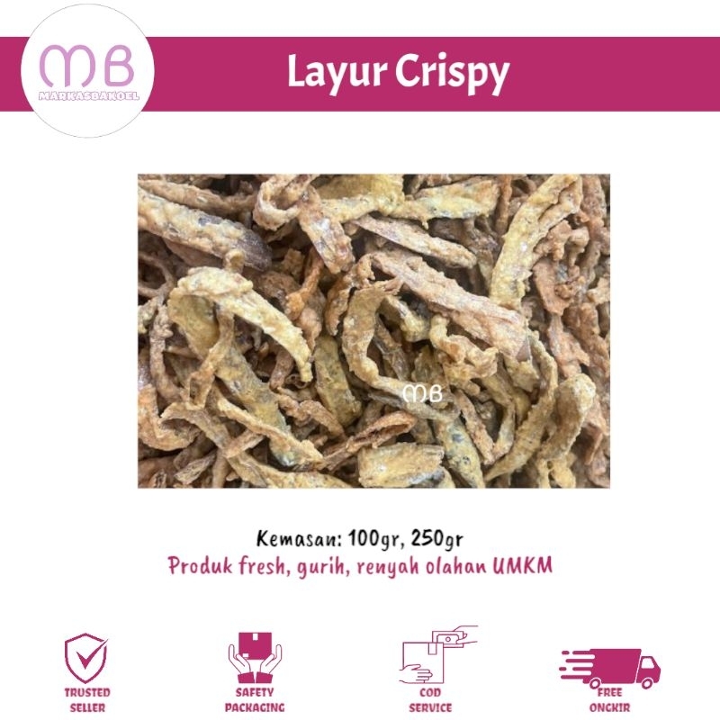 Jual Keripik Ikan Layur Crispy Goreng Olahan Khas Surabaya Rasa Renyah ...