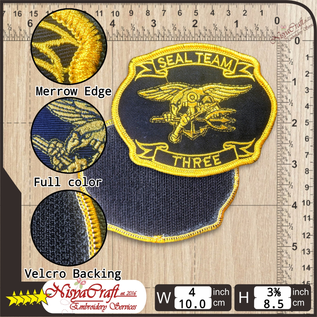 Jual NCEP0102-0021- US NAVY SEAL TEAM 3 DEVGRU | NAVY SEAL TEAM | Patch | Shopee Indonesia