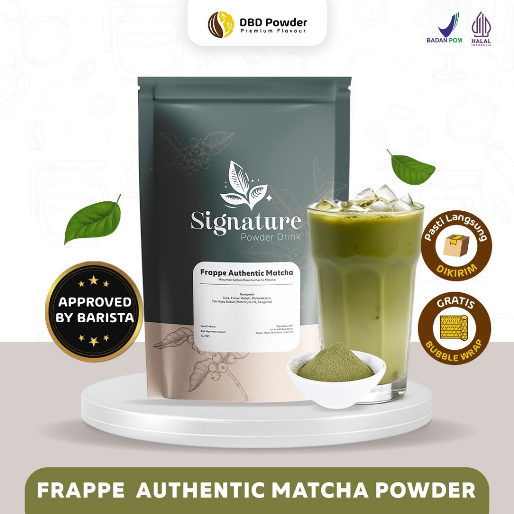 Jual Powder DBD Authentic Matcha Premium 1kg | Shopee Indonesia