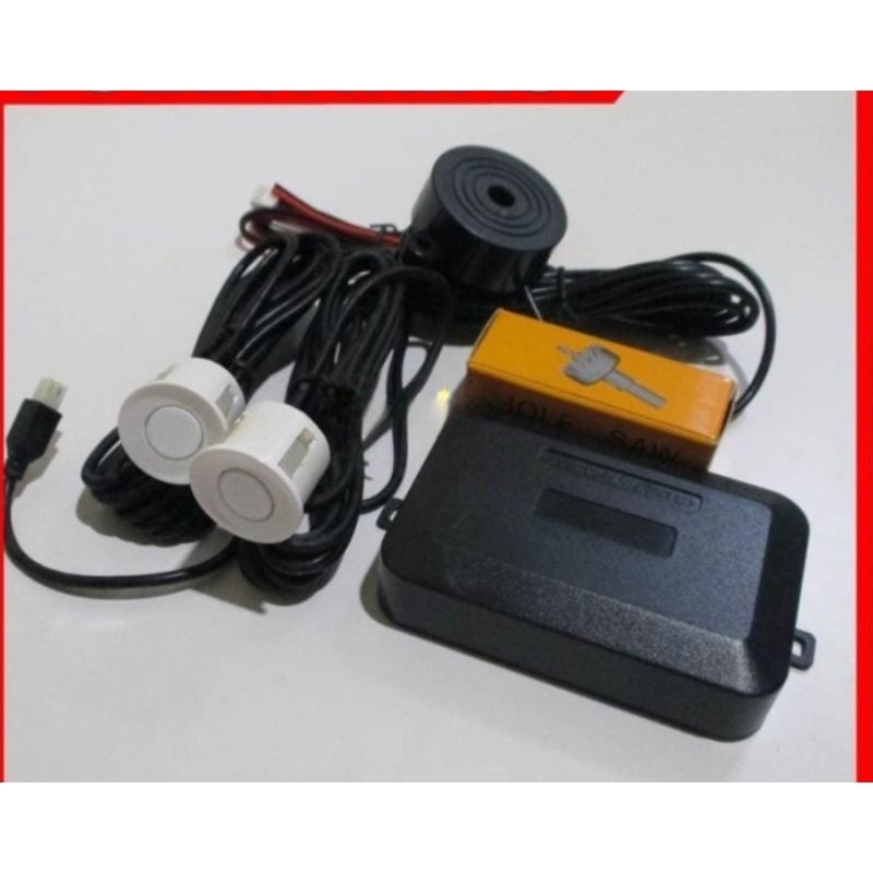 Jual Sensor Parkir Di Mobil 2titik warna Putih, Tinggal Pasang | Shopee ...