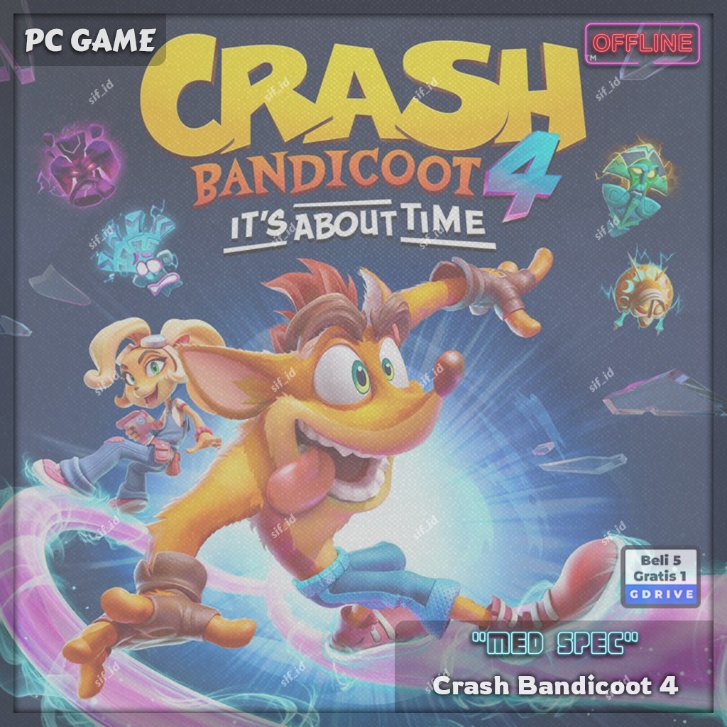 Jual Crash Bandicoot 4 Its About Time - PC Game - Game PC | Shopee Indonesia