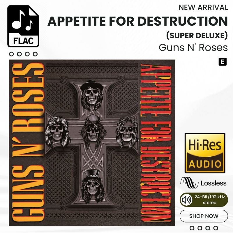 Jual Appetite For Destruction (Super Deluxe) - Guns N' Roses Album FLAC ...