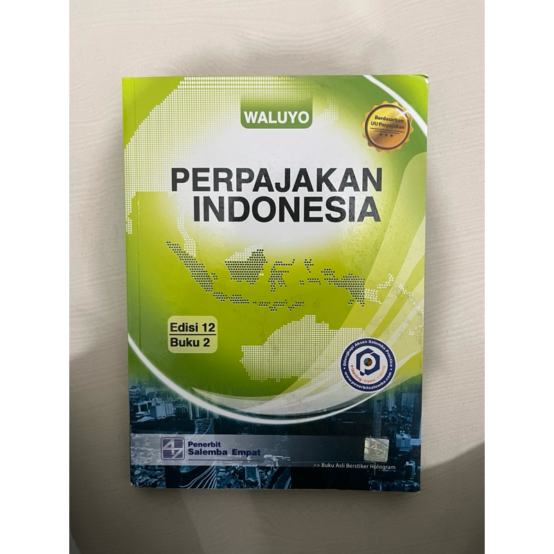 Jual PERPAJAKAN INDONESIA EDISI 12 BUKU 2 WALUYO PENERBIT SALEMBA 4 ORIGINAL | Shopee Indonesia