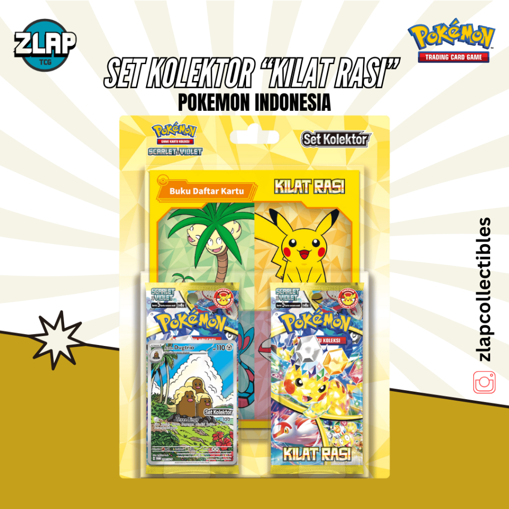 Jual Set Kolektor Kilat Rasi - Pokemon Indonesia | Shopee Indonesia