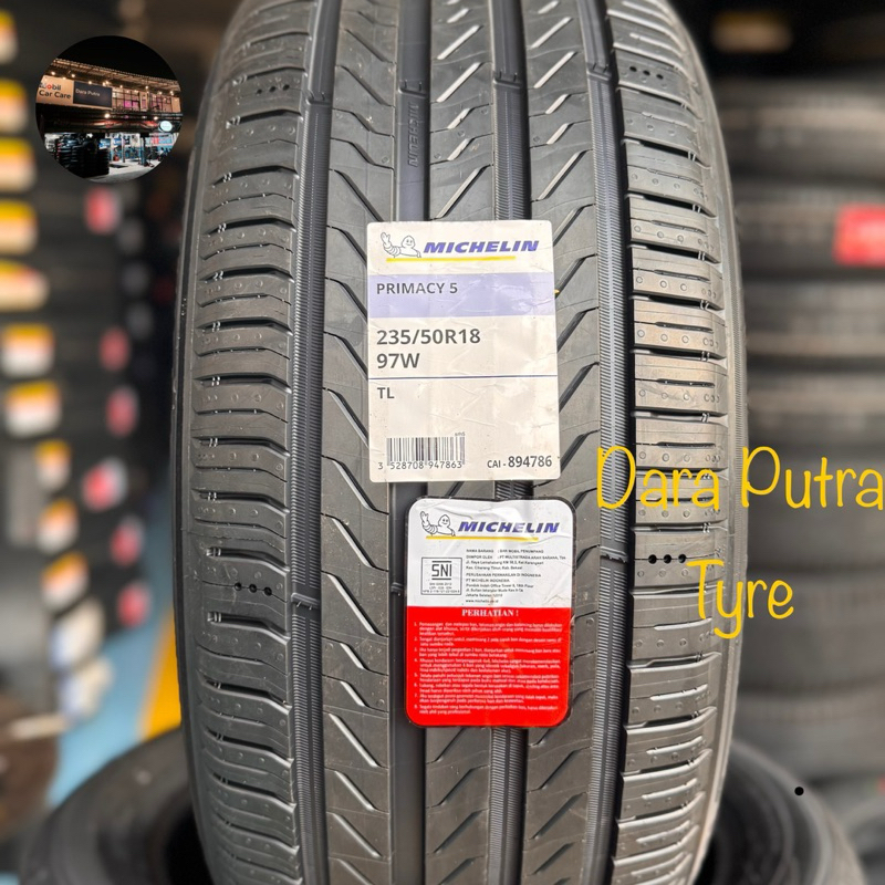Jual ban mobil 235 50 18 michelin primacy 5 Michelin Primacy 5 235/50 R18 | Shopee Indonesia