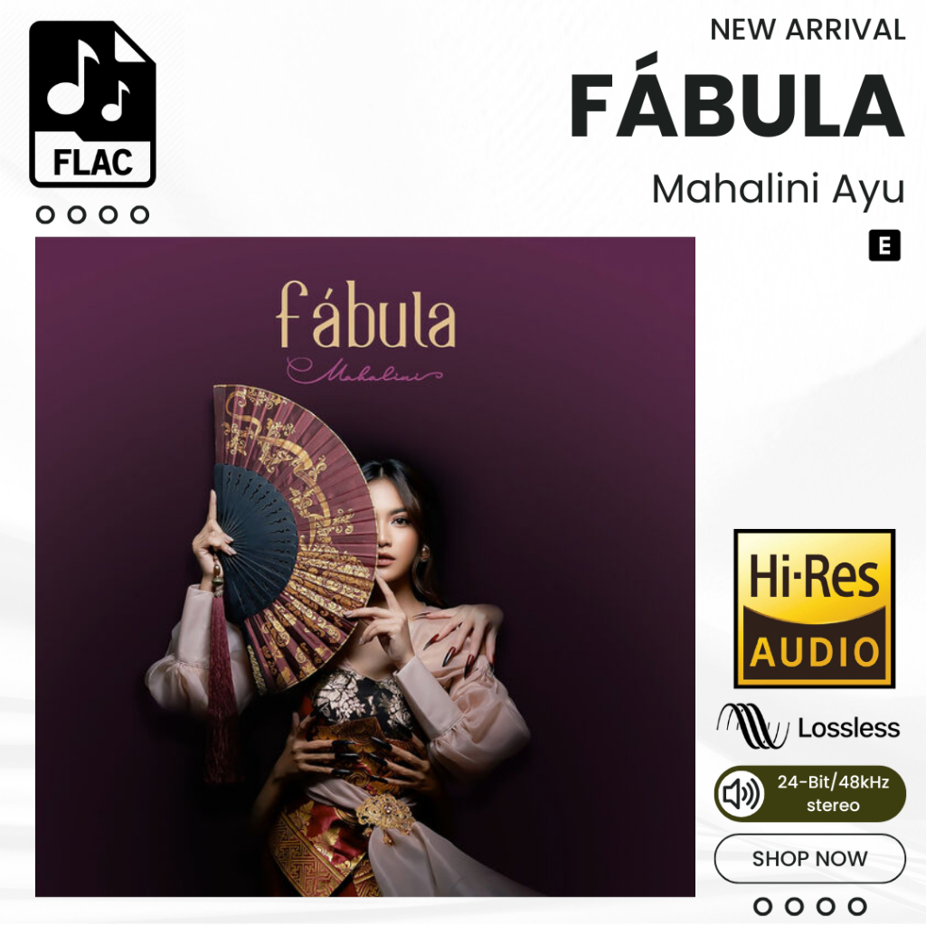 Jual fábula - Mahalini Album lagu FLAC HiRes Lossless 24bit 48kHz ...