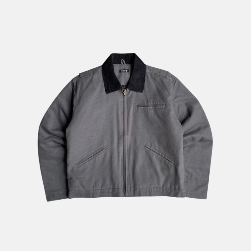 Jual Timbre Work Jacket Quilted Dark Grey | Shopee Indonesia
