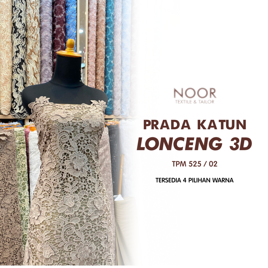 Jual Prada Katun - LONCENG 3D | Prada Lace - Brokat Prada | Prada 3D ...