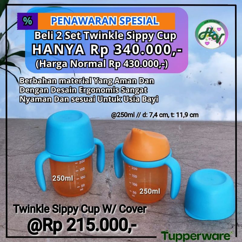 Jual Tupperware Twinkle Sippy (1pc) | Shopee Indonesia