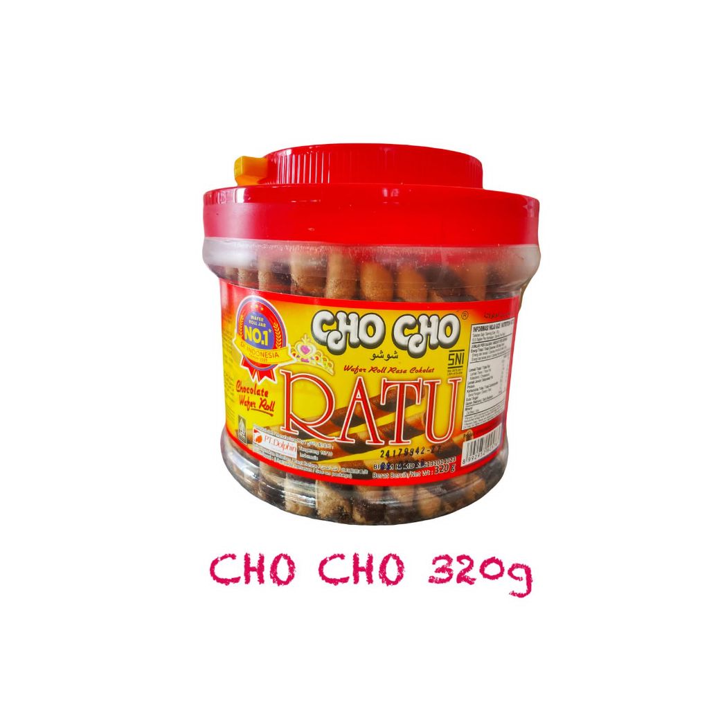 Jual CHO CHO WAFER ROLL COKLAT 320G | Shopee Indonesia
