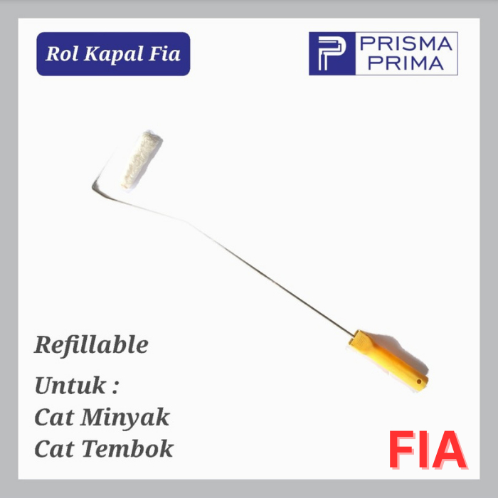 Jual FIA Kuas Rol Roller Roll Kecil Kapal Epoxy Tahan Thinner Cat ...