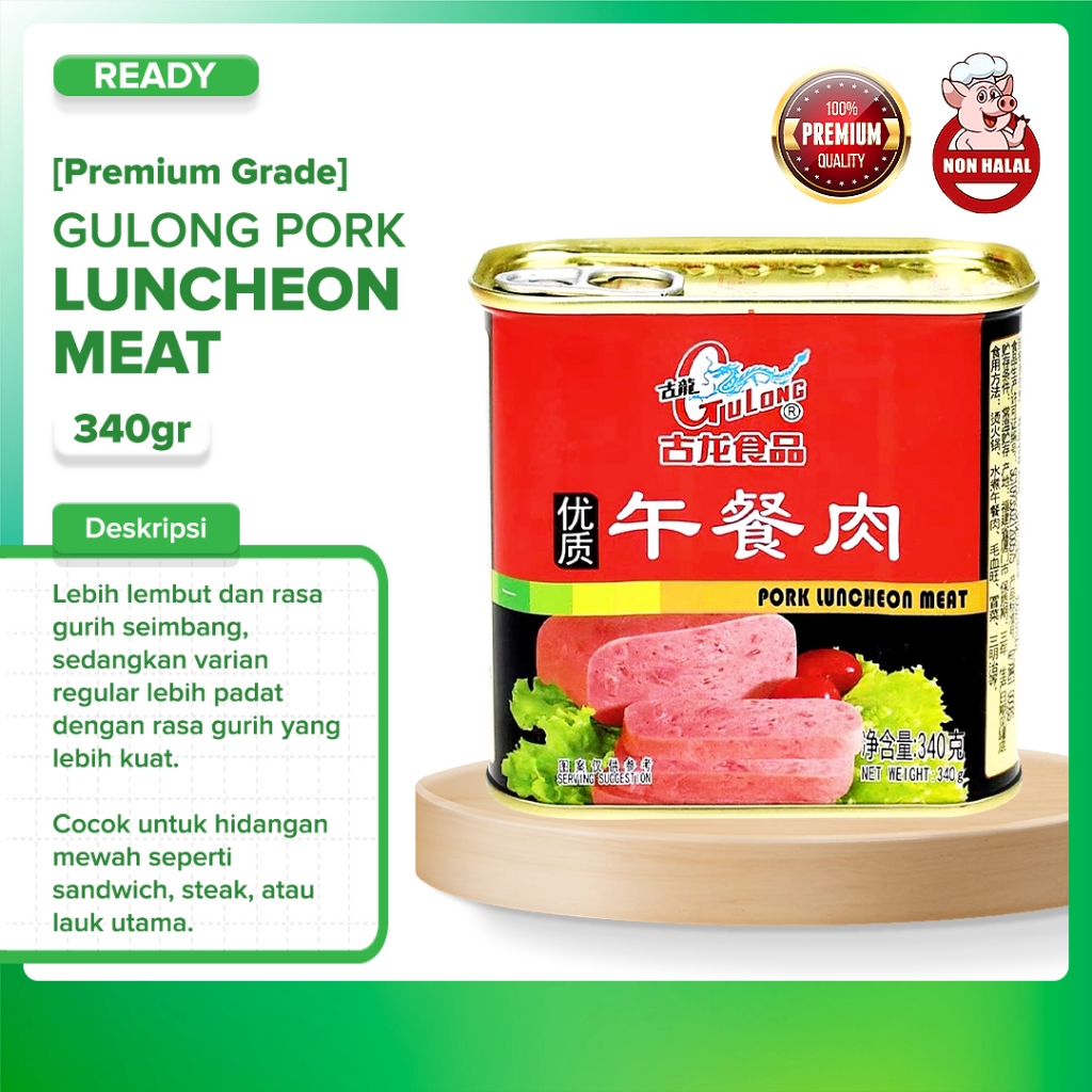 Jual Gulong Pork KOTAK Luncheon Meat Premium / Maling Premium 340gr | Shopee Indonesia