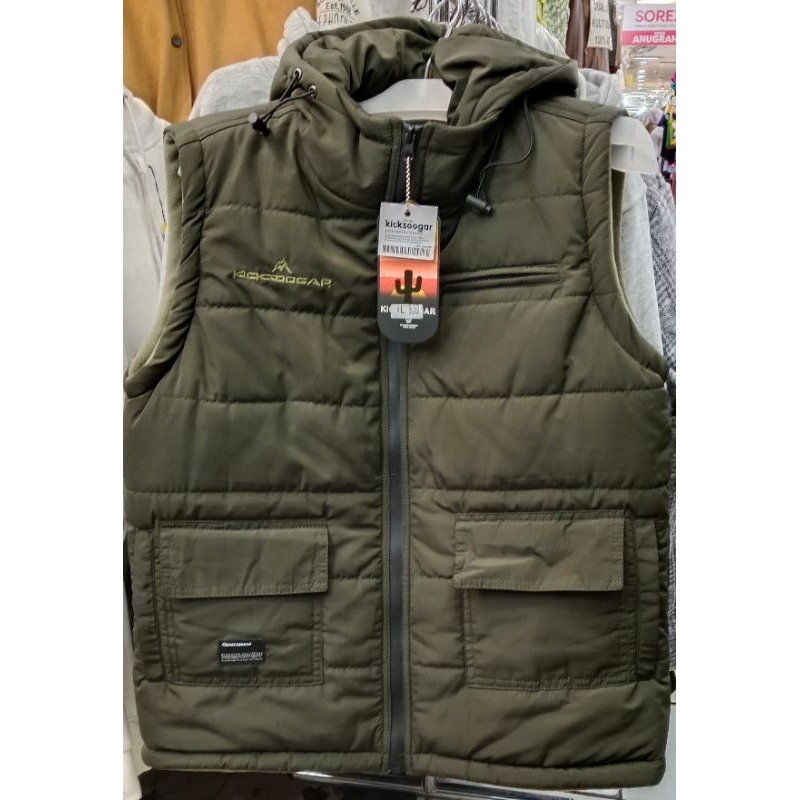 Jual Rompi Distro Terbaru jaket rompi Waterproof /AntiAangin Bahan ...